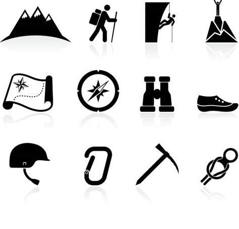 180 Mendaki Gunung Es Ilustrasi Grafik Vektor And Clip Art Bebas