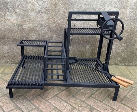 Best 12 Argentine Iron Santa Maria Grill With Brasero And Griddle Asado