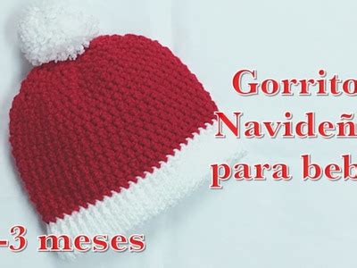 Gorro Crochet GORRO DE CROCHET PARA BEBE FACIL 3 6 MESES Daniis