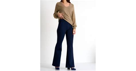 Shan Sofia 3d Flared Pant In Blue Lyst