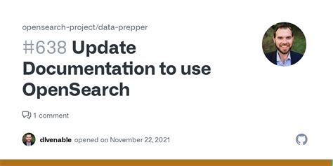 Update Documentation To Use Opensearch · Issue 638 · Opensearch