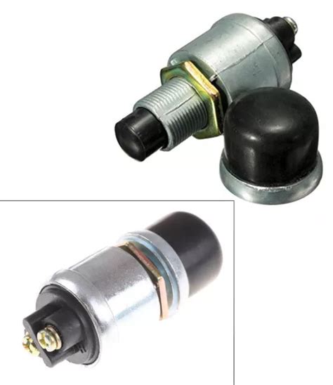 INTERRUPTEUR BOUTON POUSSOIR étanche 12V 28mm auto moto bateau rallye