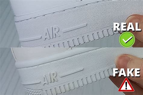 Fake Vs Real Nike Air Force 1s 10 Differences And Photos Wearably Weird
