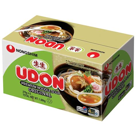 Nongshim Udon Premium Noodle Soup 6 Pack Costco Australia
