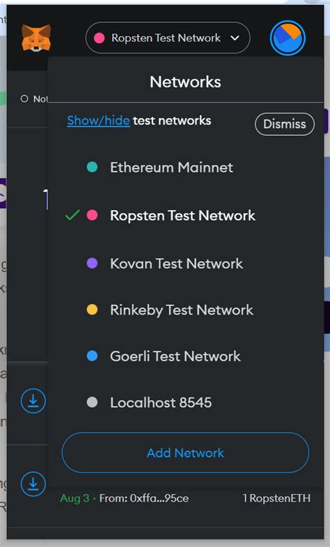 Belajar Cryptocurrency And Praktik Transfer Dengan Ropsten Test Net By Anggiadea Medium