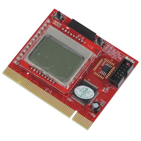 Dual LCD Mini PCI E PCI LPC Diagnostic Analyzer Post Test Debug Cards