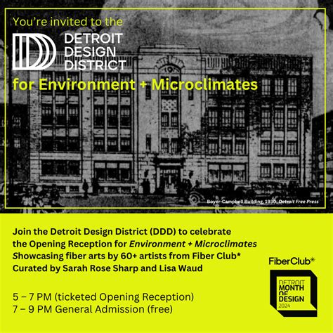 Environment Microclimates Detroit Month Design
