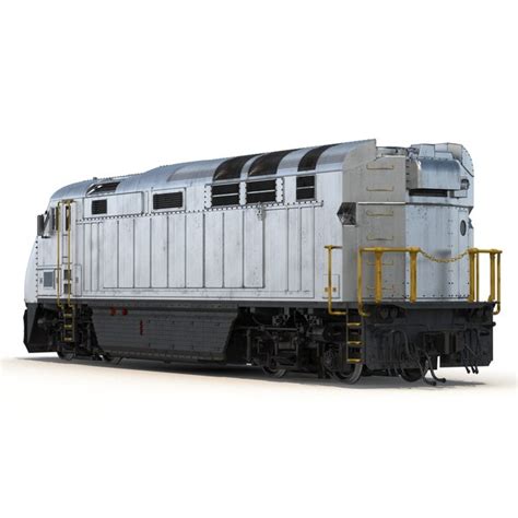 3d Model Diesel Electric Locomotive Generic