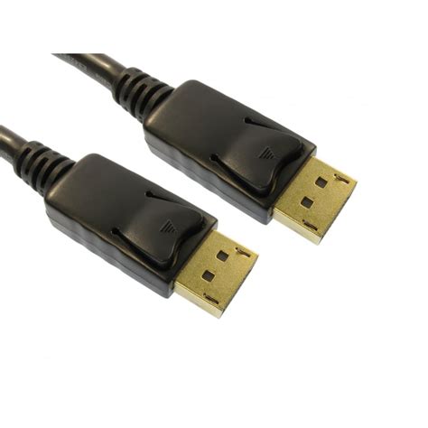 Cables Direct Ltd Locking Displayport Cable