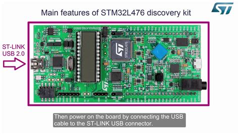 getting started with stm32l476 discovery youtube