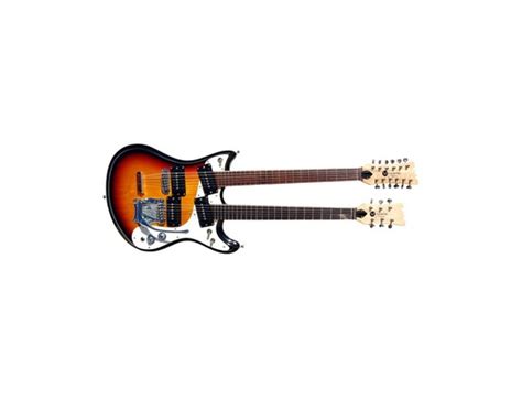 Mosrite 12 6 Double Neck Guitar Artists Using It Equipboard
