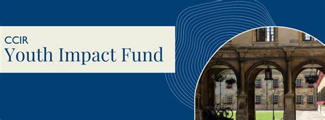 Launching The Ccir Youth Impact Fund Cambridge Centre For