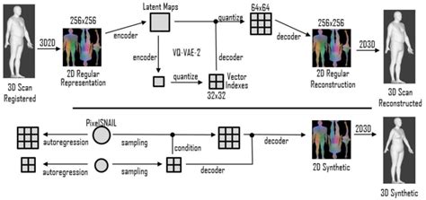 Methods Flowchart For A 3d Body Example The Registered 3d Scans Were Download Scientific