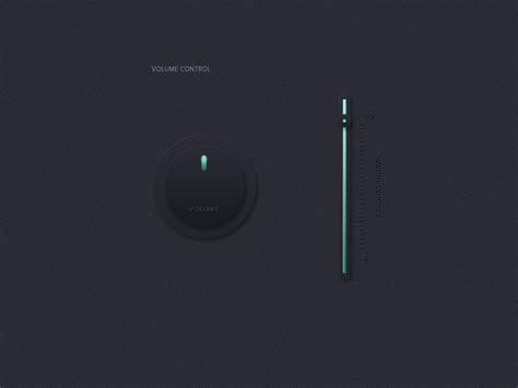 Volume Control Ui By Sidharth Rajah On Dribbble