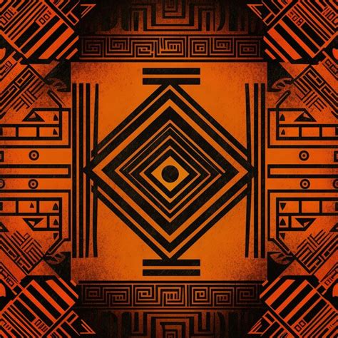 Premium Ai Image African Ethnic Pattern