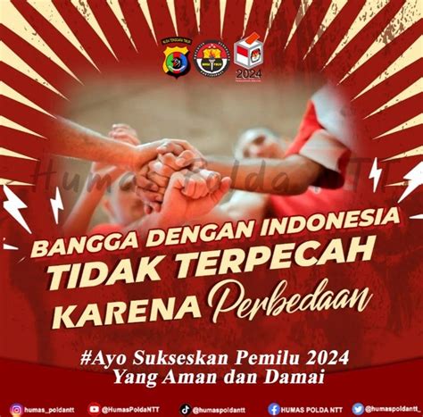 Ayo Sukseskan Pemilu 2024 Yang Aman Dan Damai AtmaGo