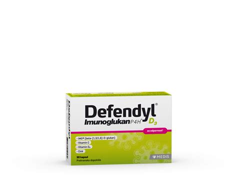 Defendyl Imunoglukan P4h D3 Kapsule 30 Kapsul Spletna Lekarna Plavž