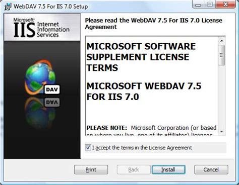 Installing And Configuring WebDAV On IIS And Later Microsoft Learn