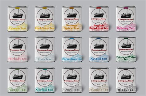 Compass Rose Branding And Packaging On Behance