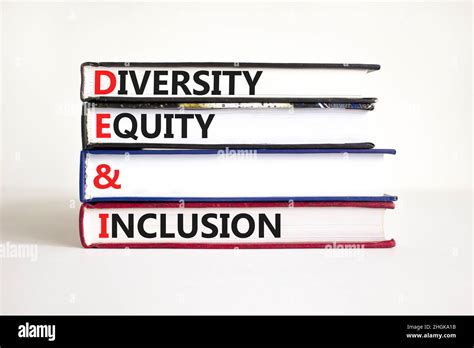 Dei Diversity Equity And Inclusion Symbol Concept Words Dei