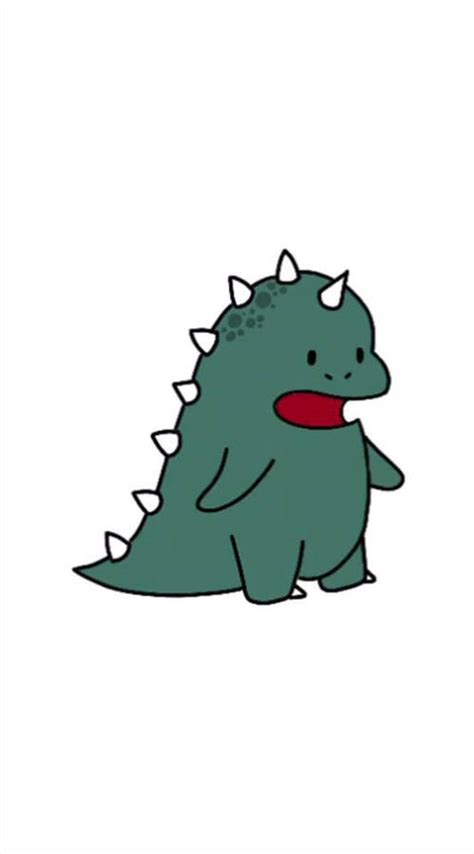 Papéis de Parede de Telefone De Dinossauro Dos Desenhos Animados Wallpapers