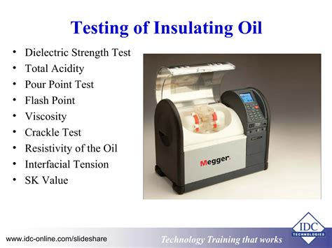 Installation Testing And Troubleshooting Of Transformers Ppt