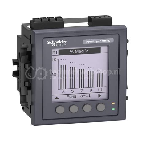 Schneider Electric Powerlogic Pm5000 Serie Elektriciteitsmeter Pm5340 Energiemeter