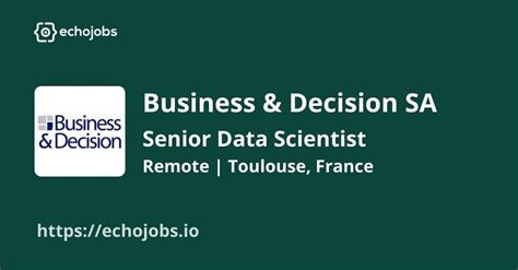 Hiring Senior Data Scientist Hf Occitanie France Remote Toulouse France Vuejs Python R
