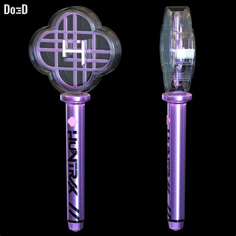 Huntrix Fan Light Stick Kpop Demon Hunters 3d Model Stl File Hxs15 Do3d
