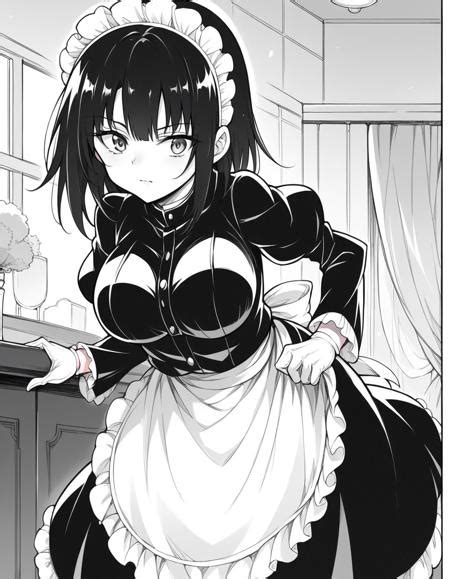 Tsubaki Rurikawa 瑠璃川 椿 Kyockchokyock Kyockcho Maid Kyouiku Botsuraku Kizoku Rurikawa