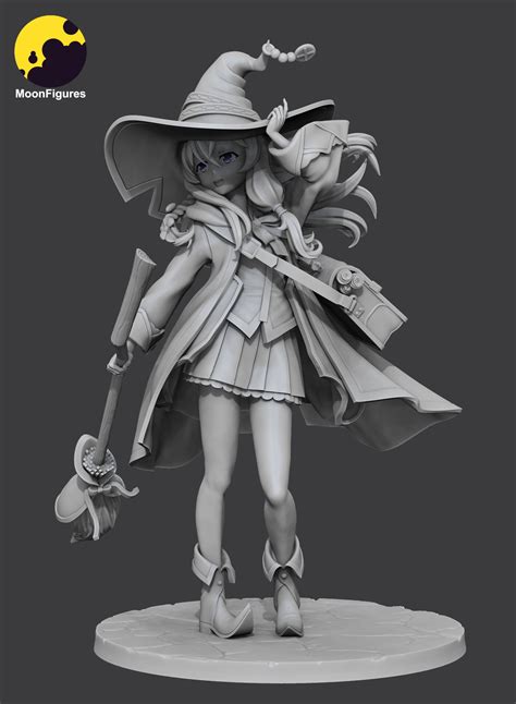🧙‍♀️ Elaina Wandering Witch・ Stl File For 3d Printing・cults