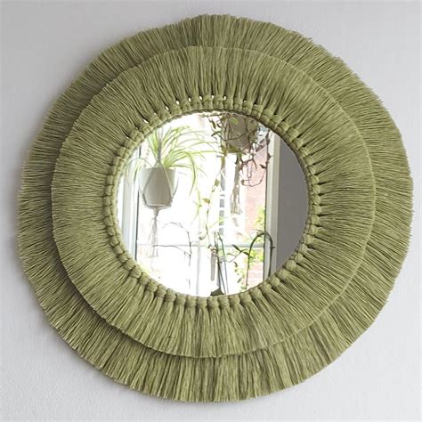 Macrame Mirrors Macrame Mirror Wall Hanging Beautifully Handmade Uk