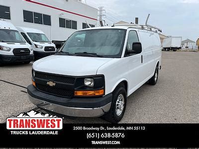 Used 2015 Chevrolet Express 2500 Upfitted Cargo Van For Sale In