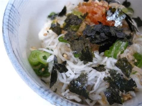 豆腐・しらす・辛子明太子の簡単丼♪ By Akipote 【クックパッド】 簡単おいしいみんなのレシピが395万品