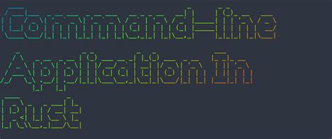 Create Your First Command Line Application In Rust Dev Community