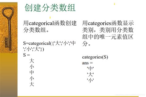 分类数组 创建修改（添加改变原有合并删除）分类数组categorical无法创建默认的类别名称。请使用