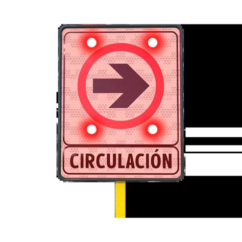 Sentido De Circulación Derecha Señalamientos Viales
