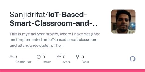Github Sanjidrifat Iot Based Smart Classroom And Attendance