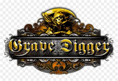 Grave Digger Logo Medal Grave Digger Band Logo Hd Png Download