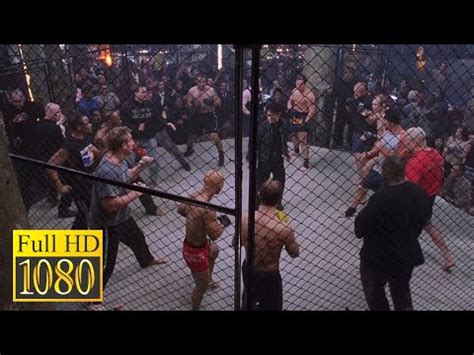 Jet Li Fights In A Cage Against All The Fighters In The Movie Cradle 2