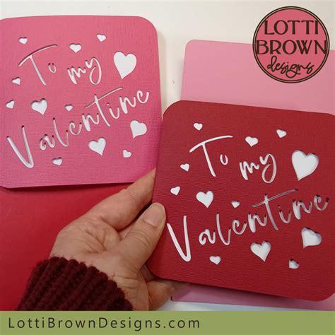 Valentine Card Making Ideas For Cricut And Other Cutting Machines