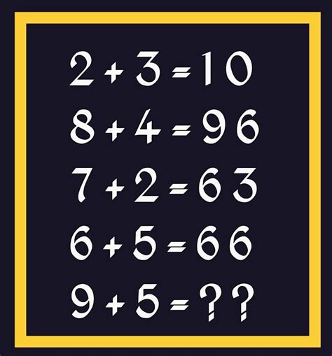 Logical Reasoning Math Solve The Number Puzzle Equation Artofit