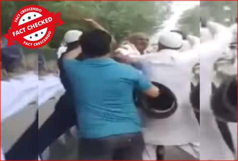 Old Incident Of Assault On Traffic Police Goes Viral Linking To Namaz