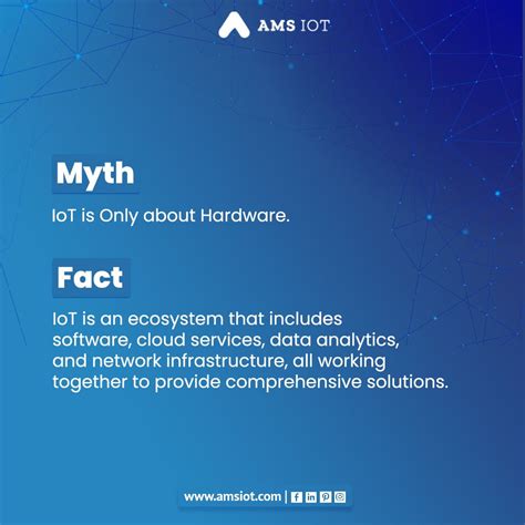 Ams Iot On Linkedin Amsiot Iot Internetofthings Mythbusted