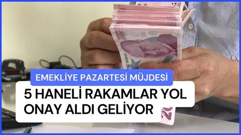 7500 TL maaş alan emekliye 10 316 TL Kapıda Ekim de En düşüğü 5 Haneli