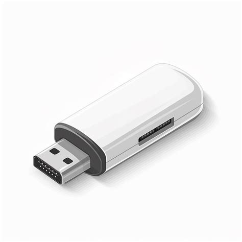 A Usb Device With A Black And White Usb Sticker Premium Ai Generated