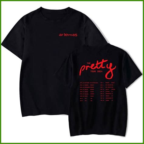 Tshirt Artemas Pretty 2024 Tour T Shirt Unisex