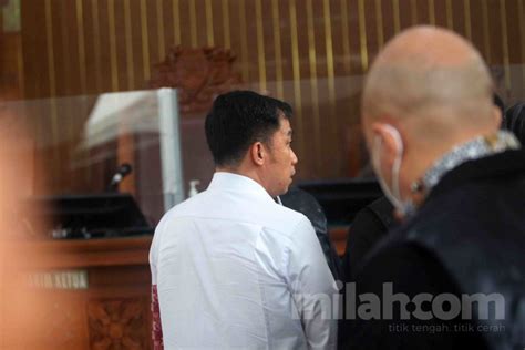 Foto Sidang Perdana AKBP Arif Rahman Arifin Kasus Obstruction Of Justice Di PN Jaksel