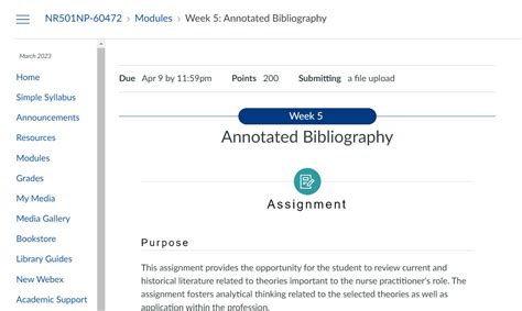 Answered Nr501np Week 5 Annotated Bibliography Scholarly Guider