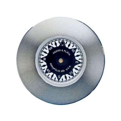 Nickel Plated Chart Weight Compass